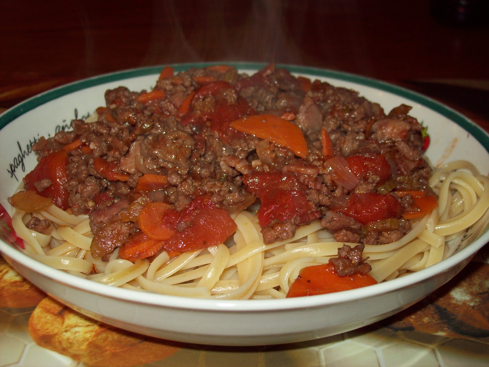 Manger avec Mo: Spaghetti sauce à la viande