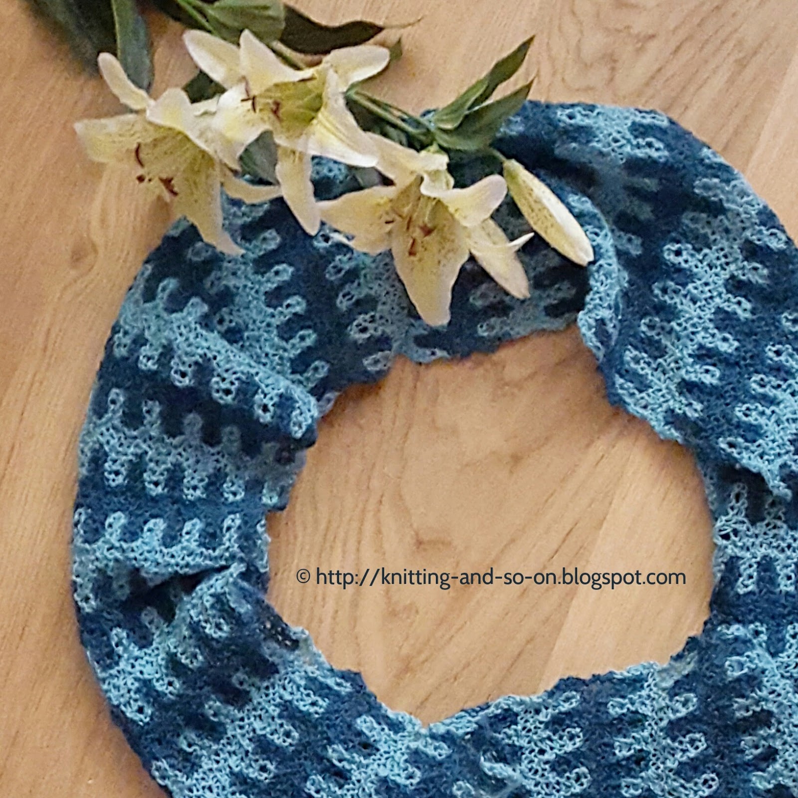 Knitting And So On Stack Overflow Cowl