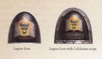 Forlorn hope: Word Bearers Legion Symbol