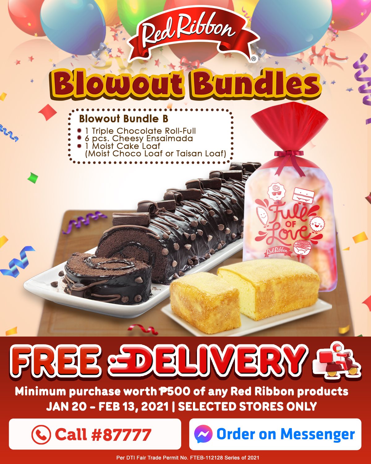 Manila Shopper: Red Ribbon Blowout Bundles Promo
