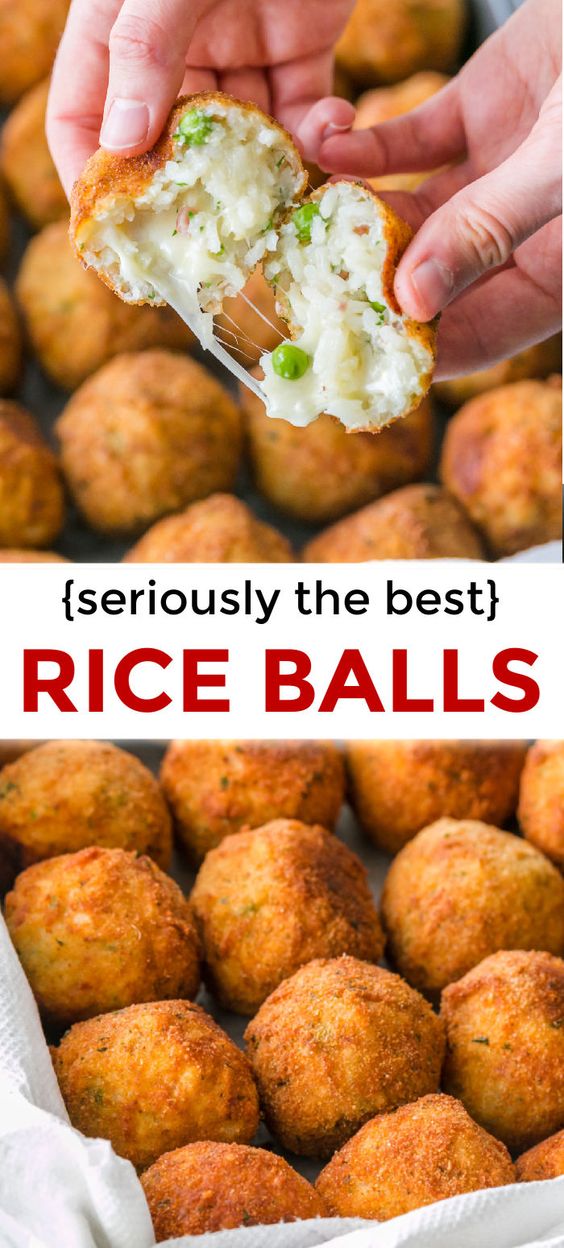 Cheesy Rice Balls - Whole30 Dessert Recipes