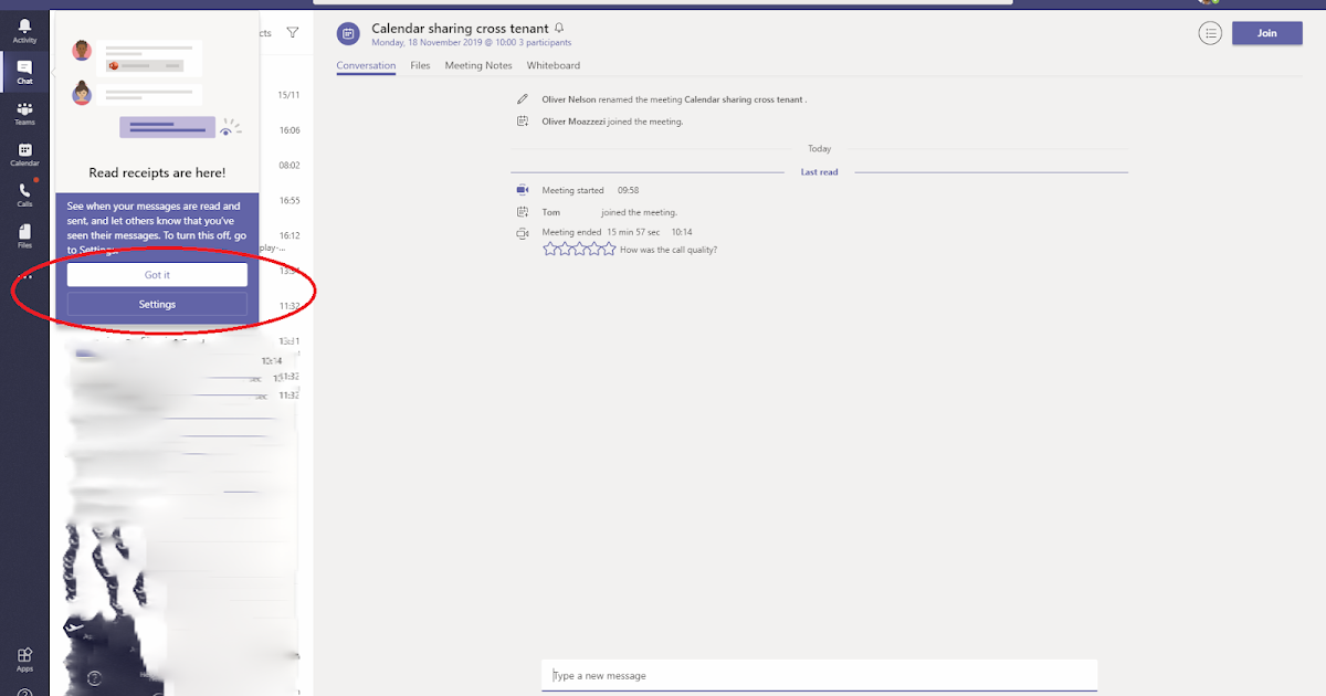 Wave16.com: Working with Read Receipts in Microsoft Teams
