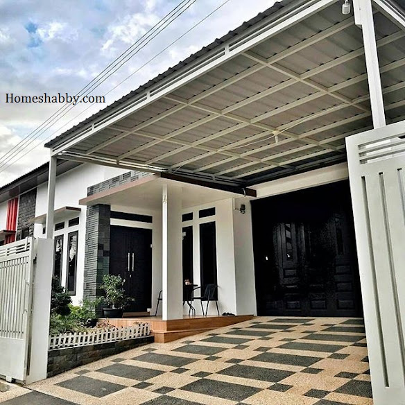 6 Desain Model Kanopi Baja Ringan yang Bisa Anda Contoh ~ Homeshabby ...
