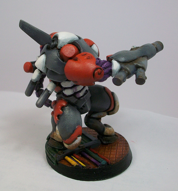 The Zhodani Commando: Showcase: Infinity: Nomad... Szalamandra