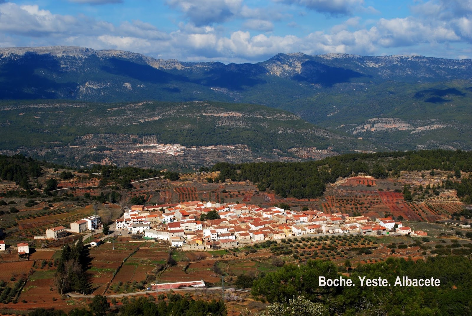 Yeste. Albacete. Paisajes: YESTE. Aldea de Boche