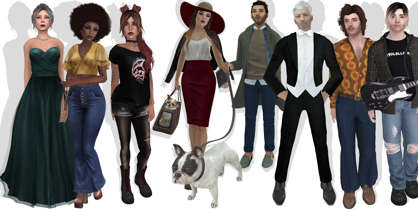 Second Life Newser: New Starter Avatars by Linden Lab