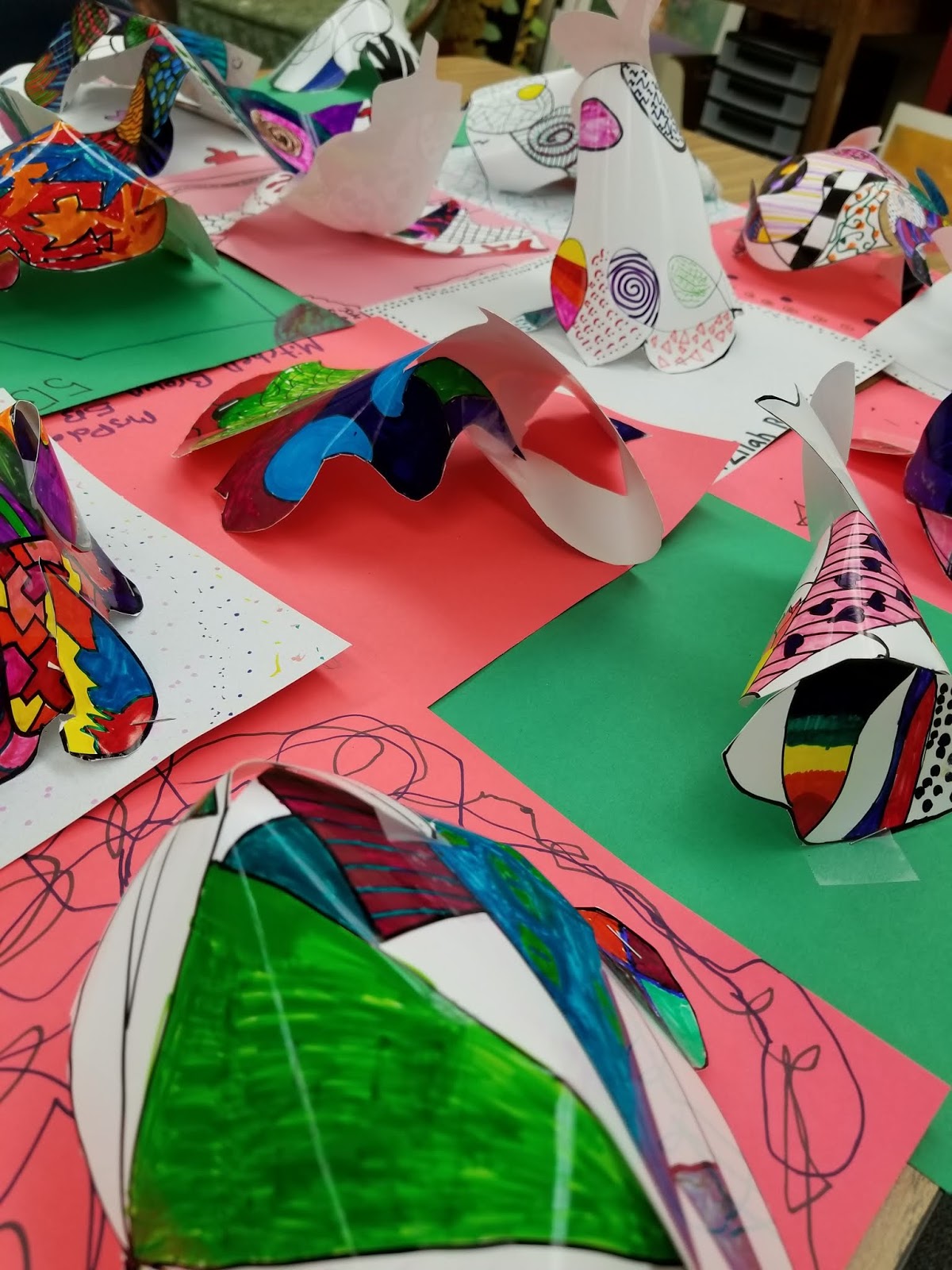 The David Lubin Art Studio: 6th Grade Artistic Creations 2017-18