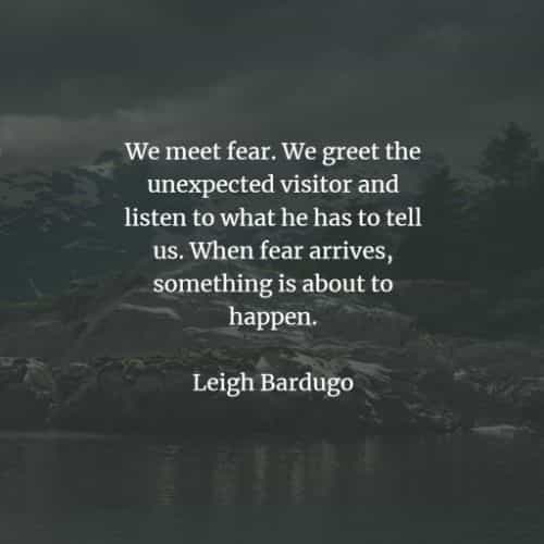 81 Fear quotes to help you deal with that negative emotion