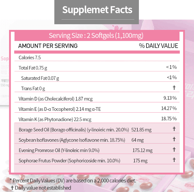 Atomy Sophora Queen a multi vitamin complex specially designed for help ...