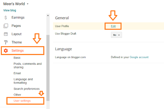 How To Show Author Profile Below Posts On Blogger | How To Edit Author ...