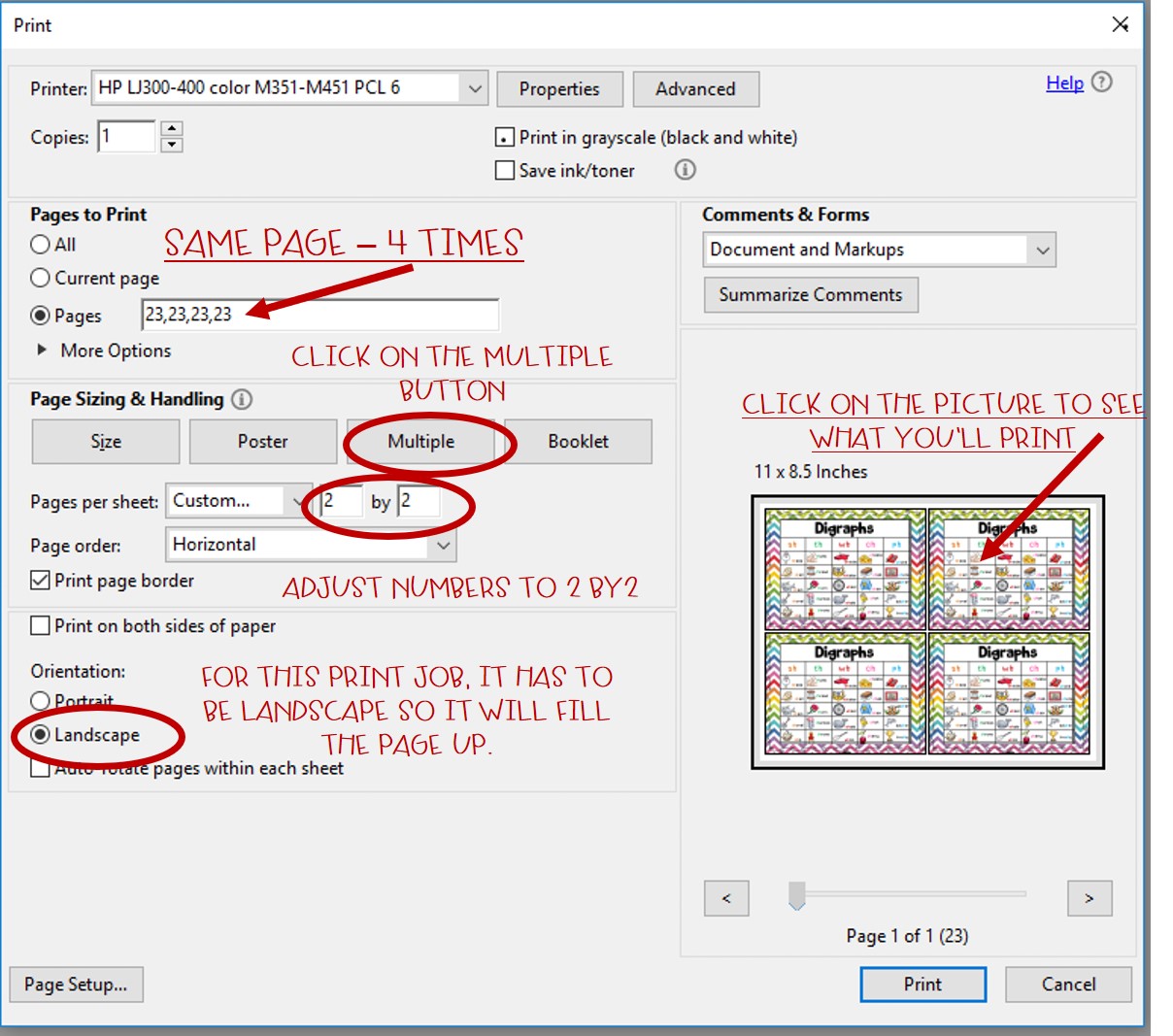 My Classroom Callouts