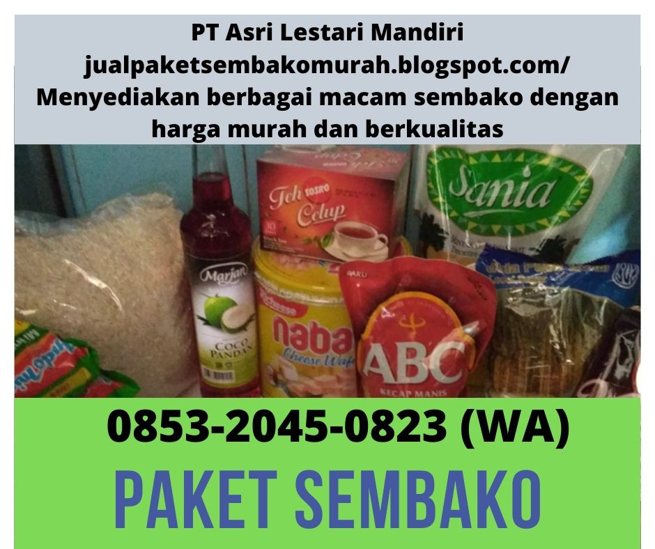 Ide Macam Macam Sembako, Meja Kasir