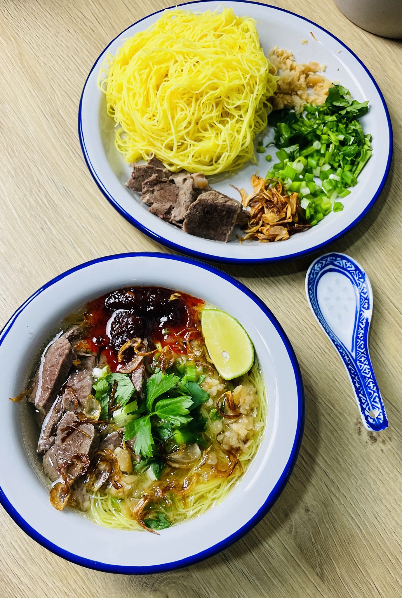 RESEPI BIHUN SUP UTARA SAMBAL MERAH