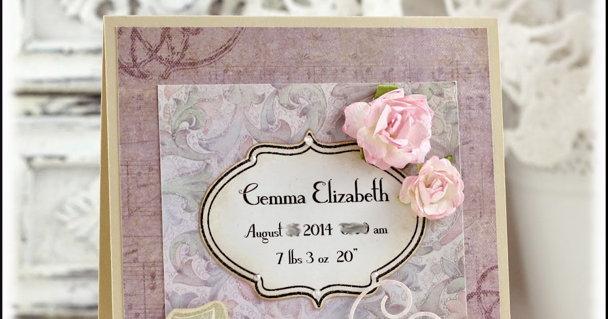 A Custom Creation: a baby girl is born | Colleen Dietrich Designs
