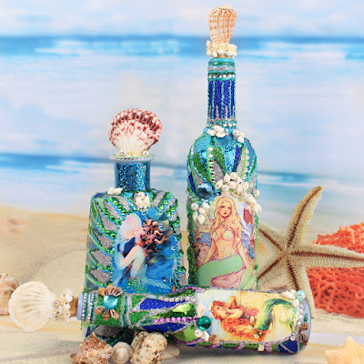 Mark Montano: Mermaid Images and Cork Stoppers