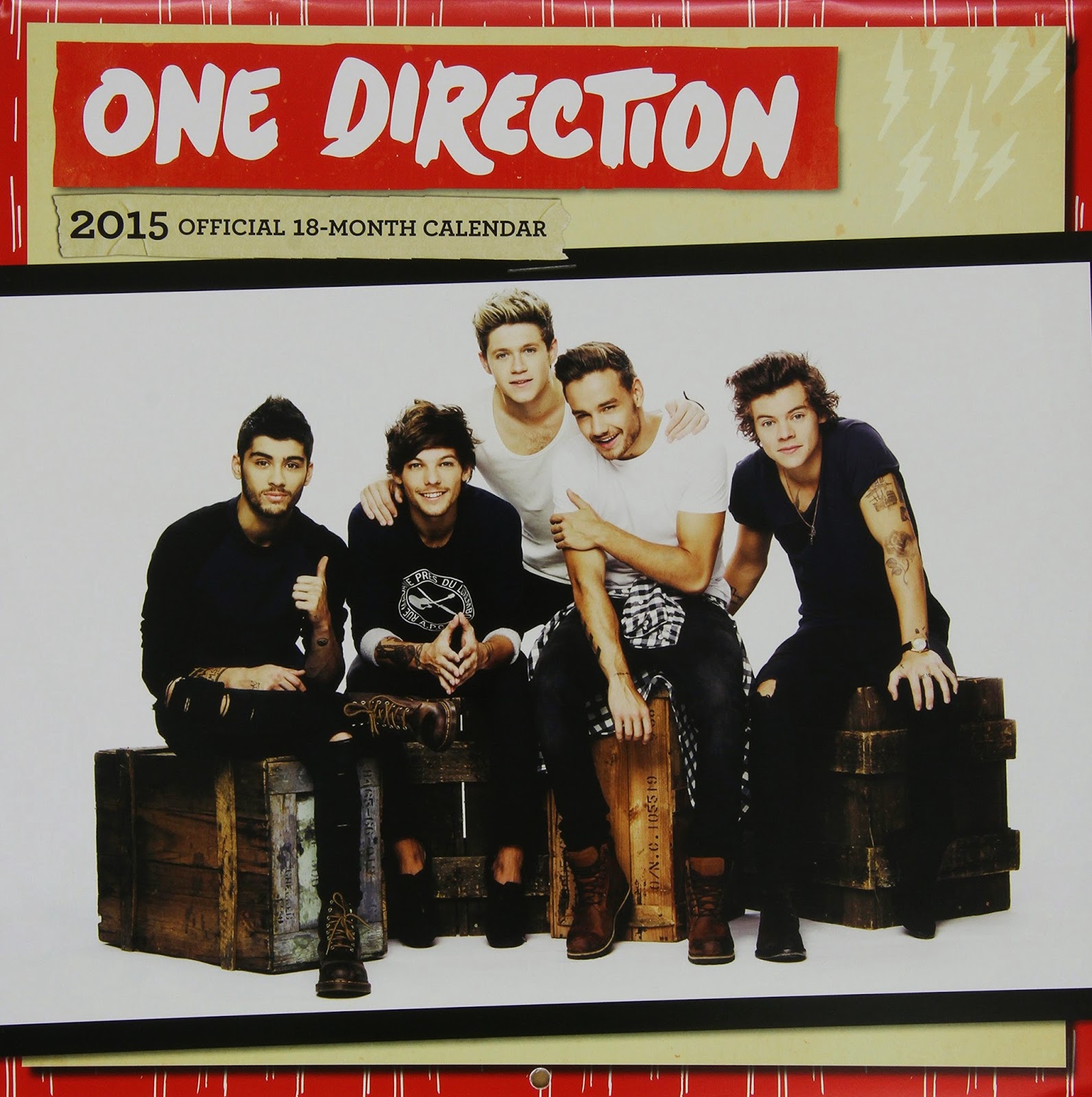 One Direction 2015 Square Calendar | Best Calendars for 2016