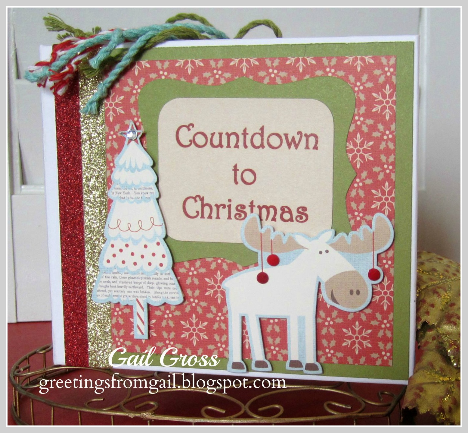 Greetings from Gail: CHRISTMAS COUNTDOWN BOOK