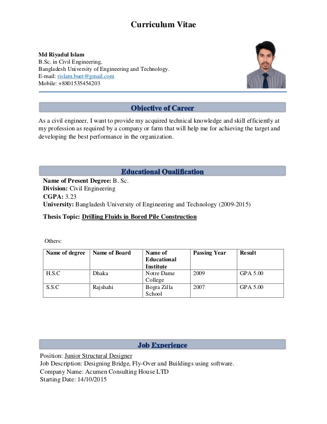 Curriculum Vitae Bd - Birthday Letter