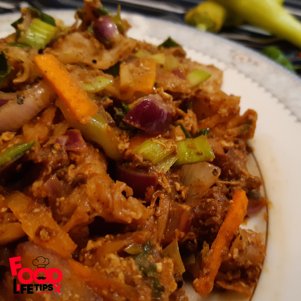 Food Life Tips: CHICKEN ROTI KOTTU RECIPE