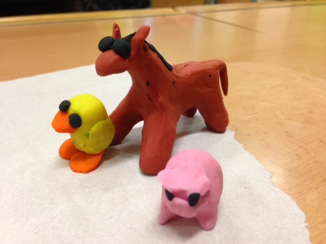 Bizarain Berri Corner: Farm animals with modelling clay