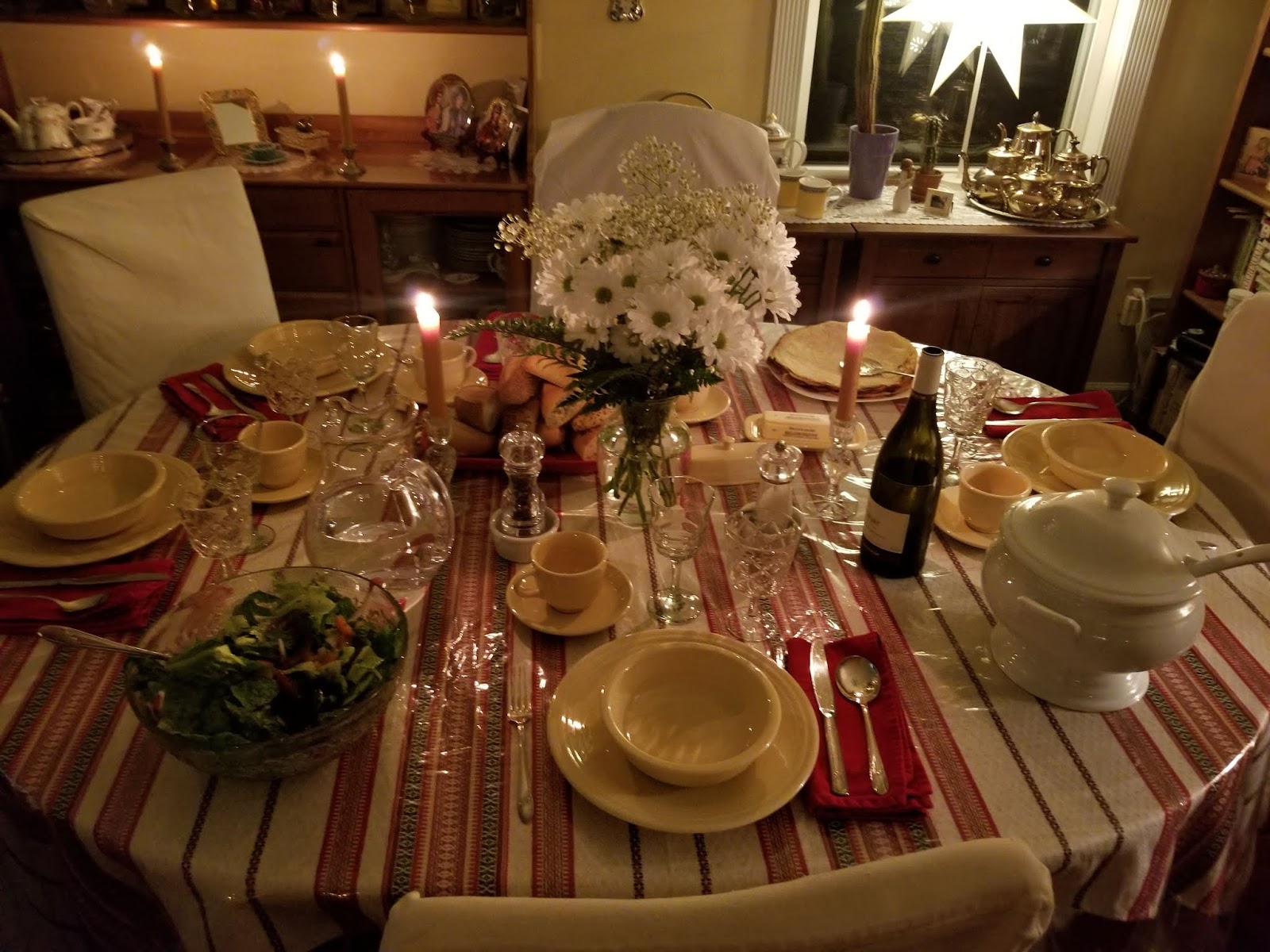 roosje: {little rose}: Quickly, a wonderful dinner party on the Eve of ...