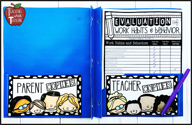 Teaching With Terhune: Student Behavior Checklist - Great to use at ...
