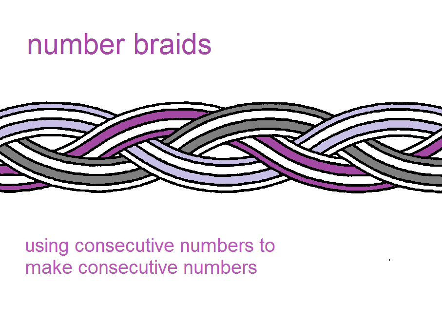 MEDIAN Don Steward mathematics teaching: number braids