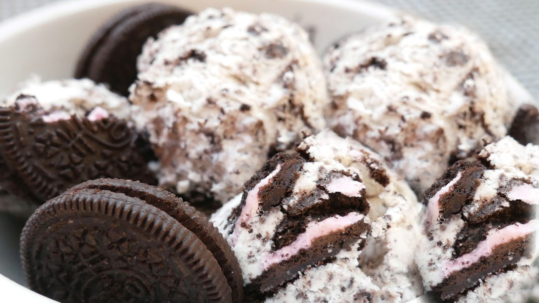 HELADO de OREO con 3 ingredientes. 🍧😍 Casero, fácil y barato (SIN MÁQUINA)