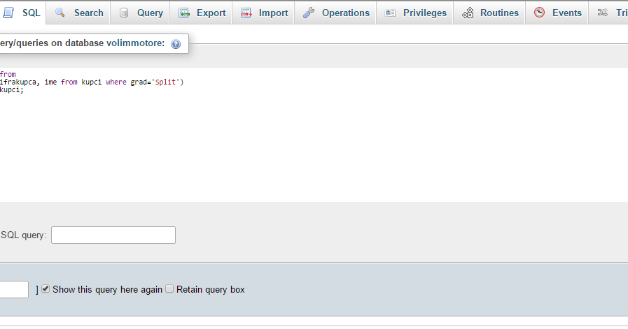 Skola Tutorijala - School of Tutorials: Upotreba podupita umesto ...