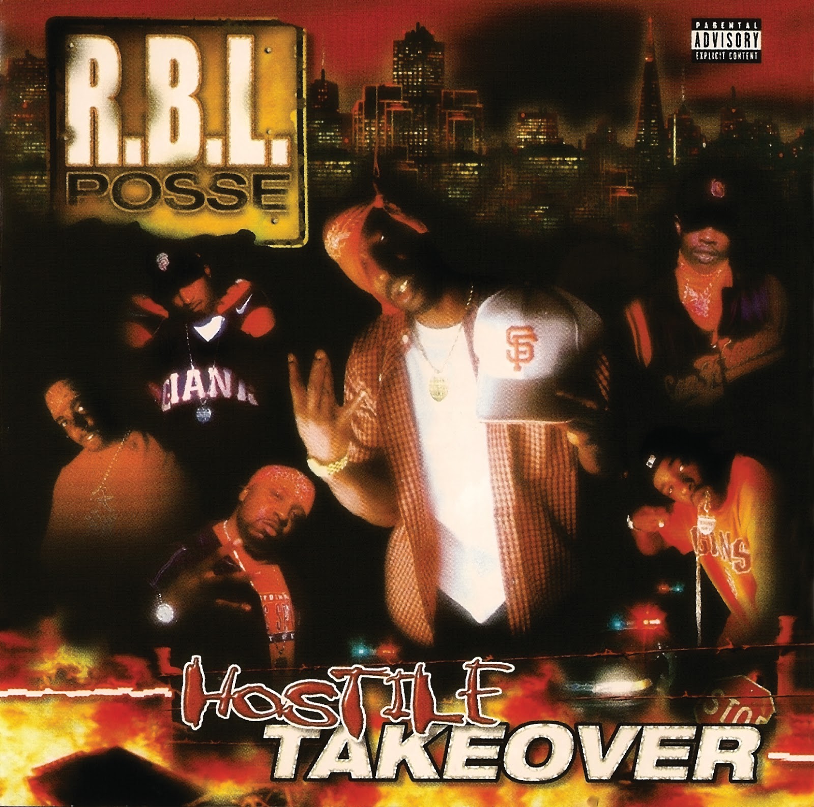 Strictly Old School Hip Hop: R.B.L. Posse - Hostile Take Over (2001)