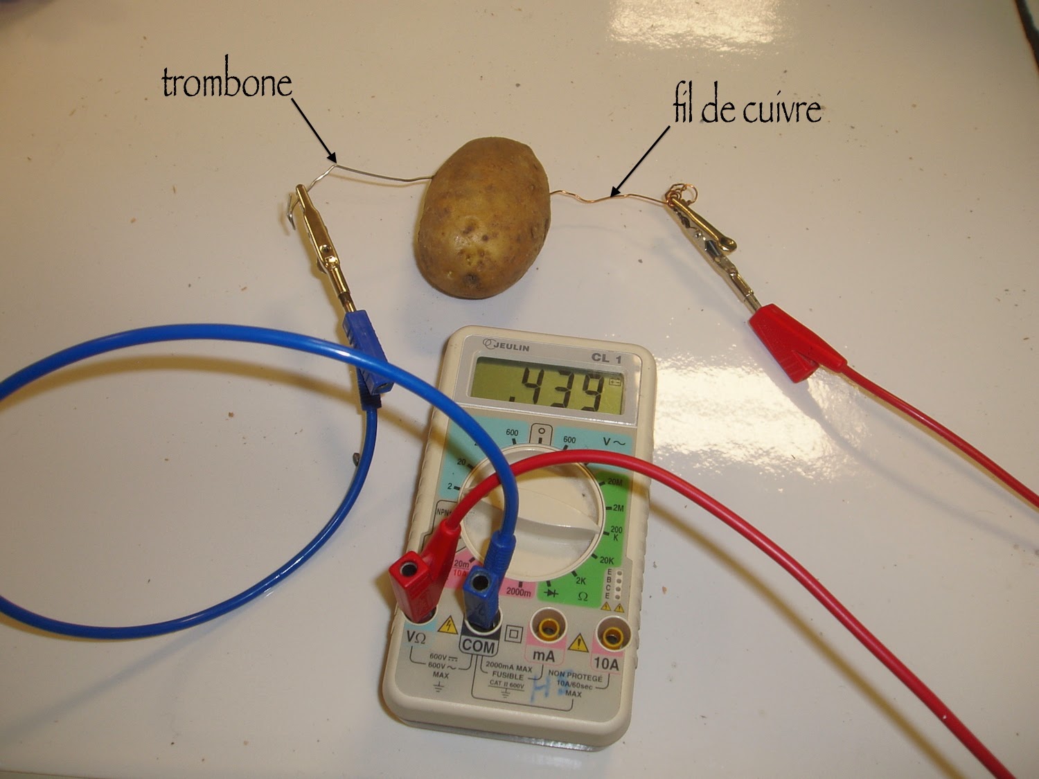 Club sciences du collège de La Pacaudière: mars 2014