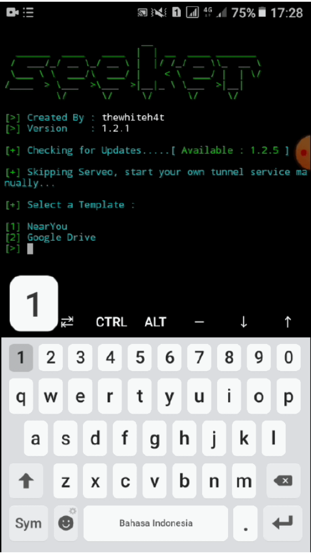 Tutorial Termux. Tracking Dengan Script Seeker