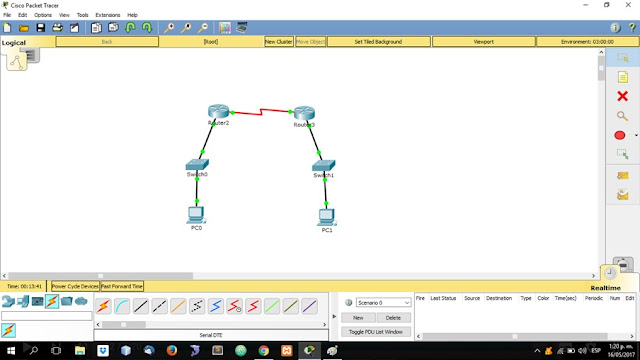 Enrutamiento estático en Packet Tracer