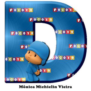 Letras de Pocoyo. Pocoyo Letters. - Oh my Alfabetos!