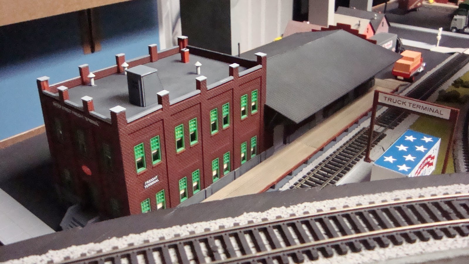 New York Central Train Layout: Water Street Freight Terminal