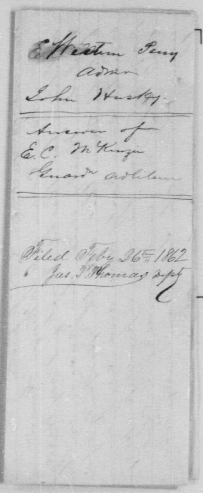 Huskey Roots: John Lewis and Peggy Hatcher (1792 - 1858)