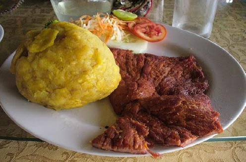 Receta: Tacacho con Cecina