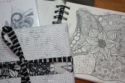 Laughing Girl Quilts: Zentangle Journals