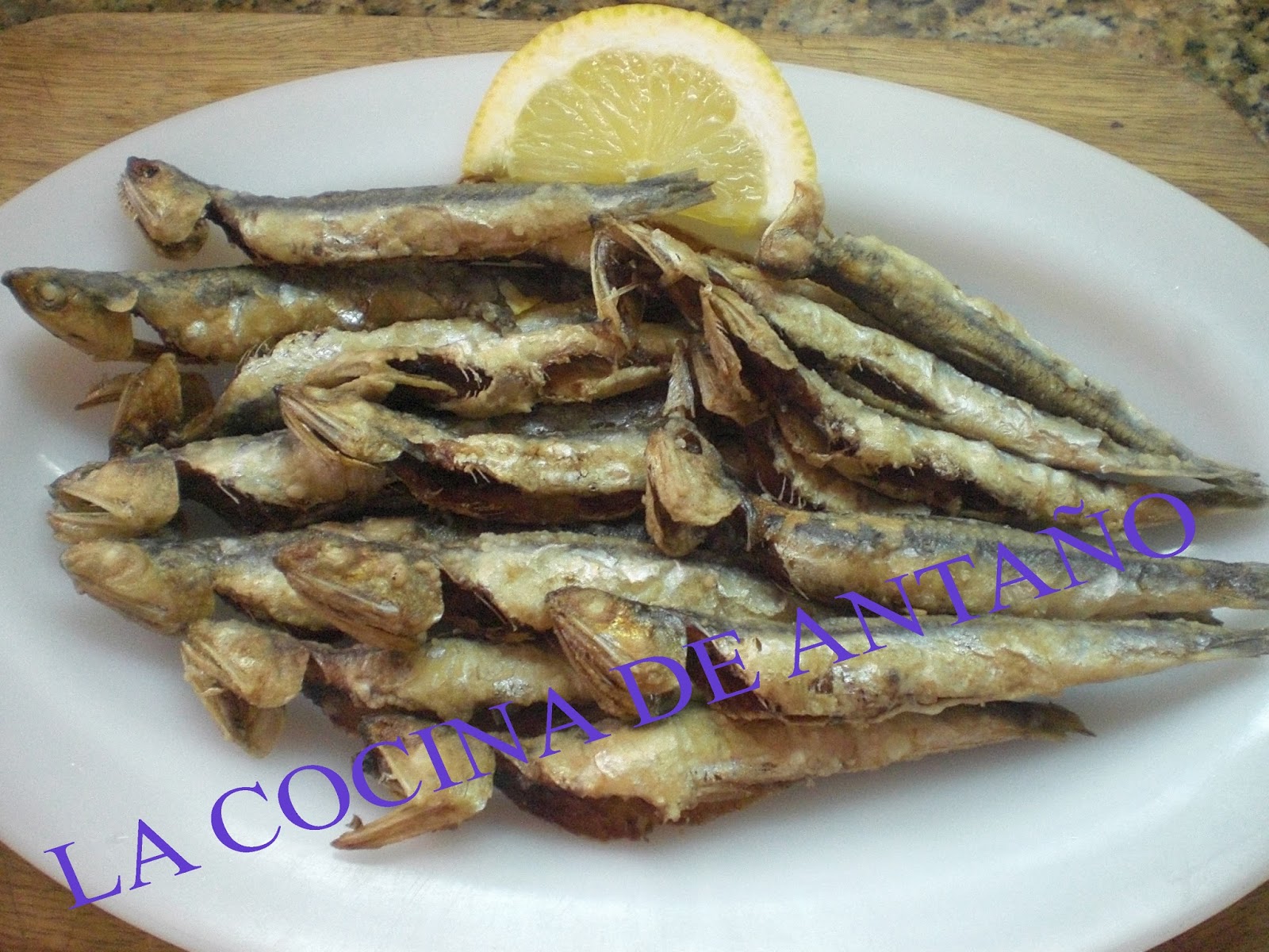 LA COCINA DE ANTAÑO: BOQUERONES FRITOS
