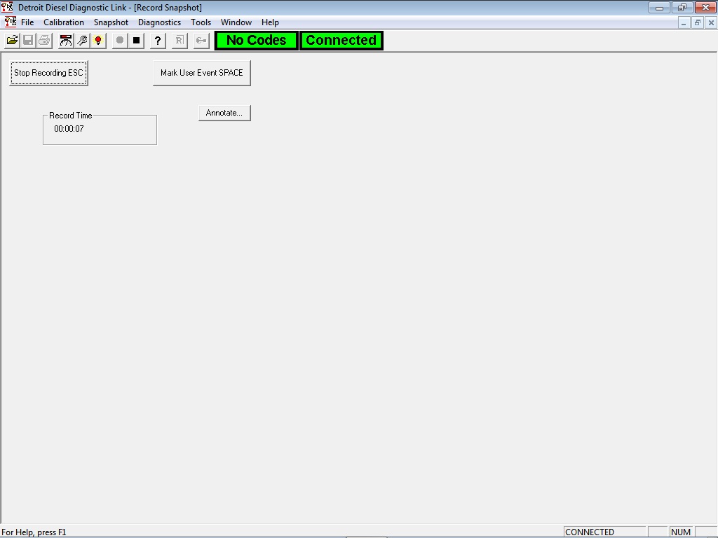 Snapshot Menu on Detroit Diesel Diagnostic Link (DDDL) Software - Blog ...