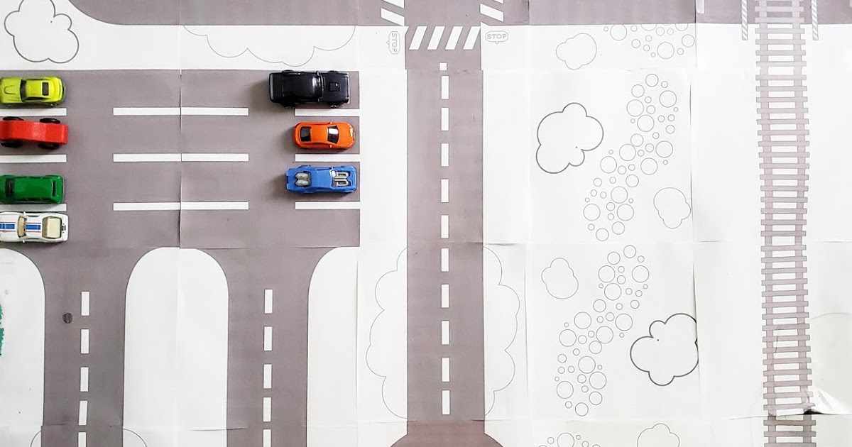 Hello, Wild Things: Play Road Printable