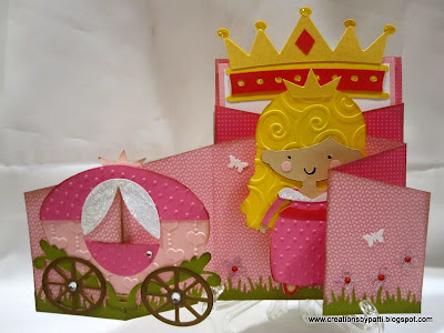 Creations by Patti: Cascading Princess Card