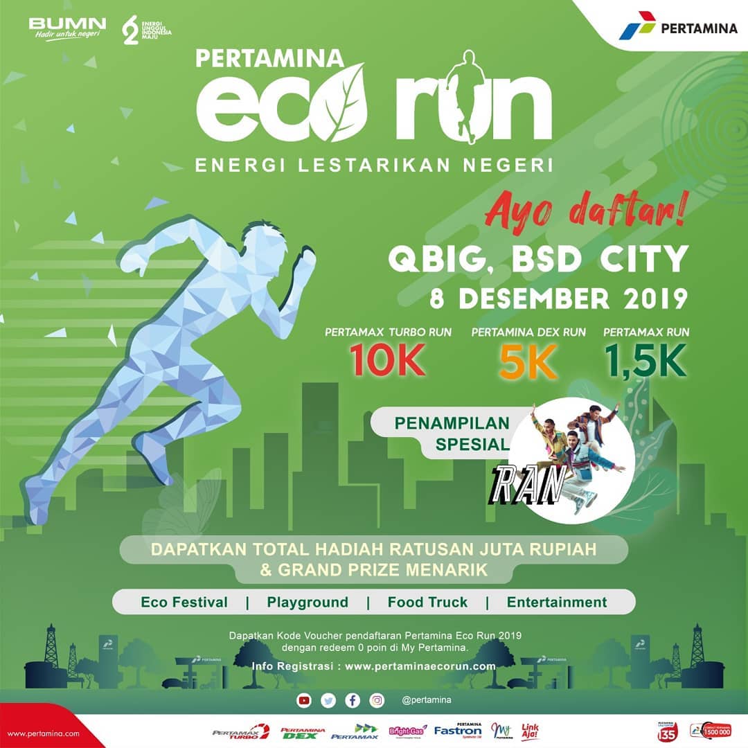 Pertamina Eco Run • 2019 – LariKu.info