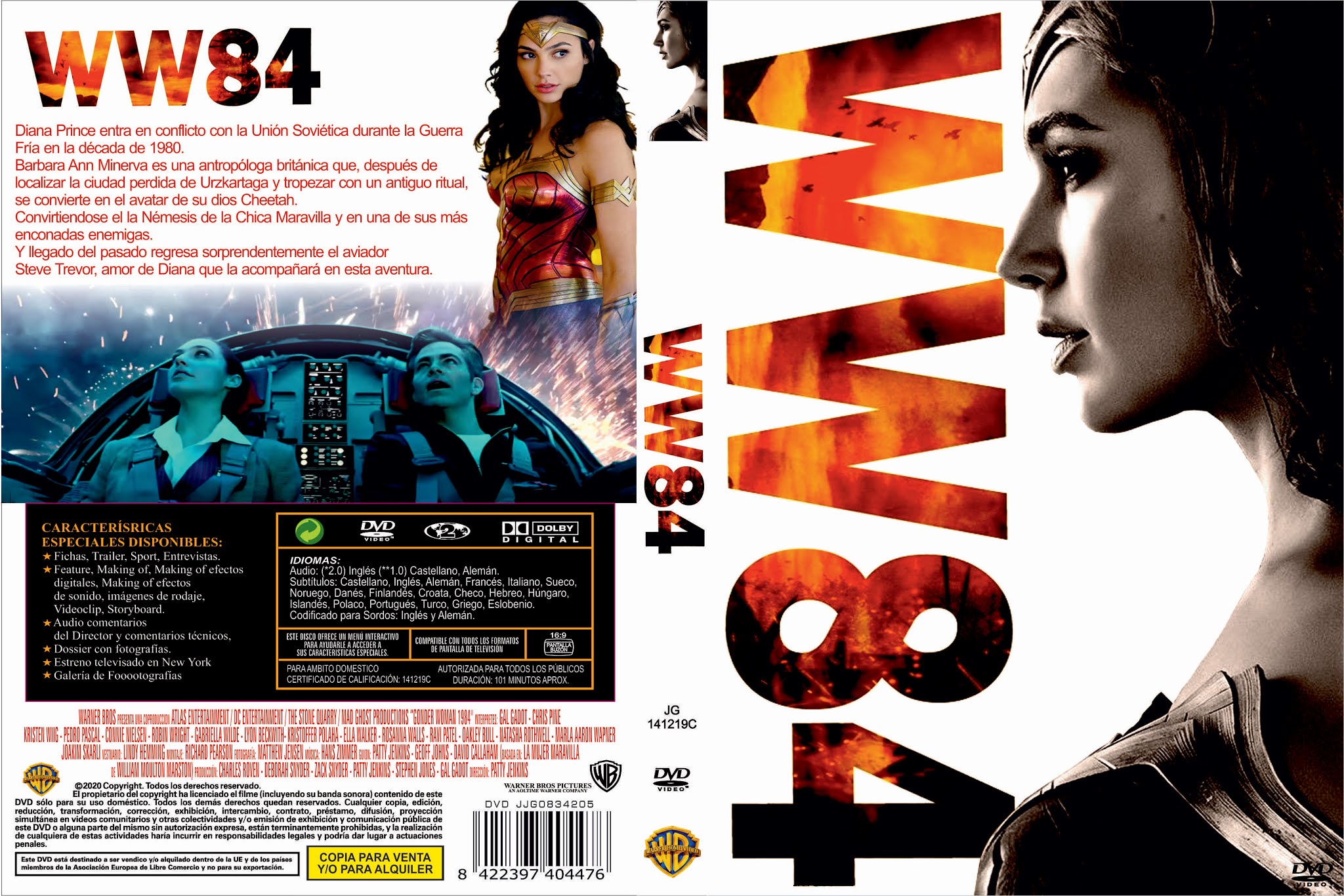 Mujer Maravilla 1984 | CaratulasZT