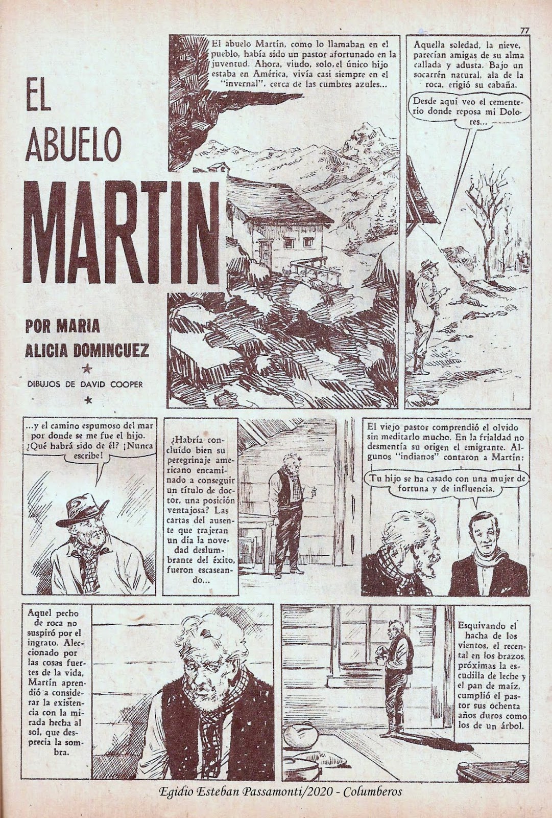Columberos: Unitario - El abuelo Martín