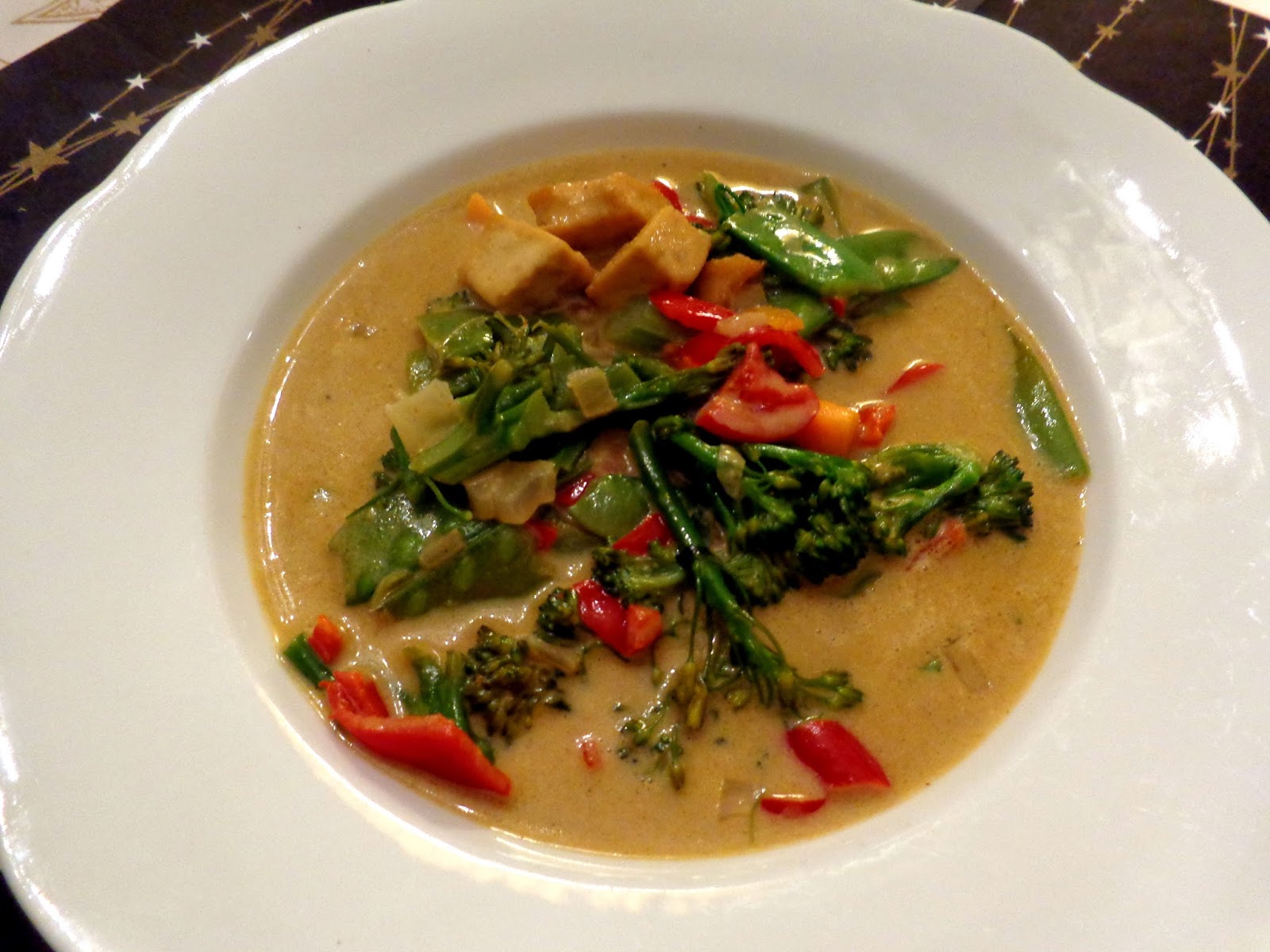 Wat ik gegeten heb: Thaise vegetarische Curry met Tofoe en restjes ...