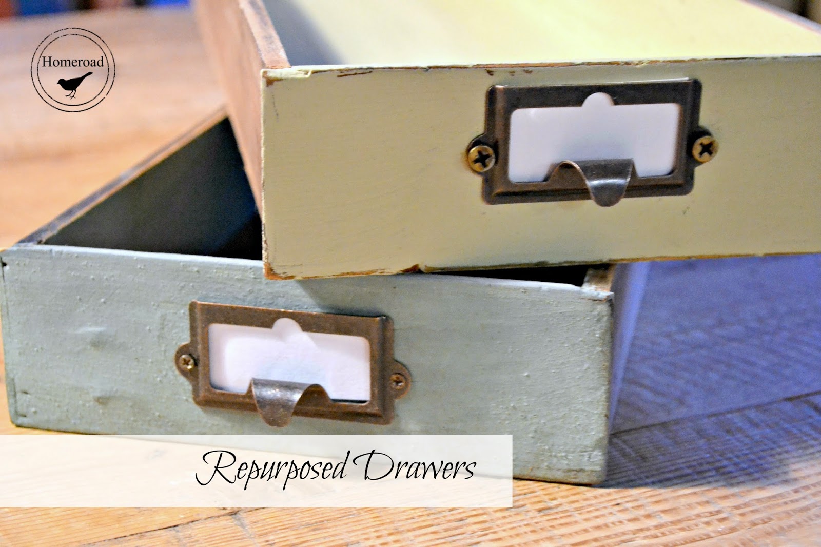 How to Repurposed Drawers