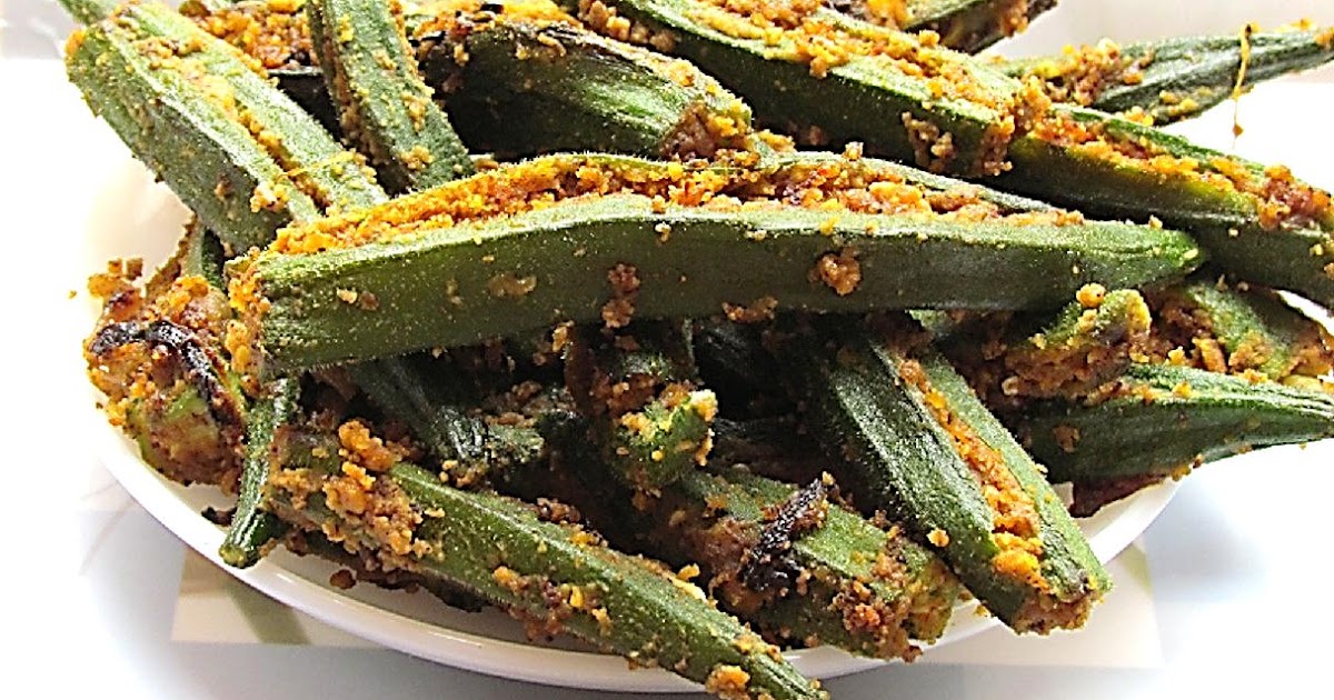 With Love from Mom's Kitchen: Bhari Bhindi /भरी भिंडी (Stuffed Okra)
