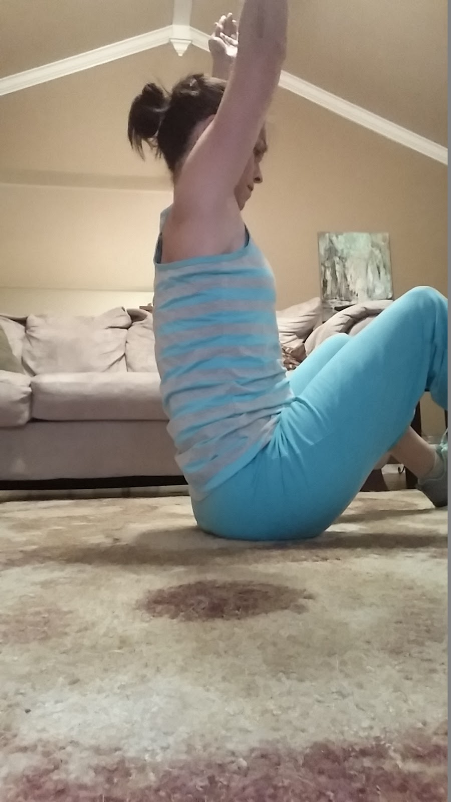 Gratefully Healthy: C-Sit-ups....Tales of the Tailbone