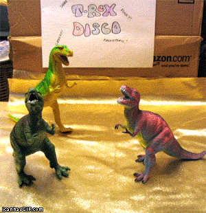 FB GIFs: T-Rex Disco